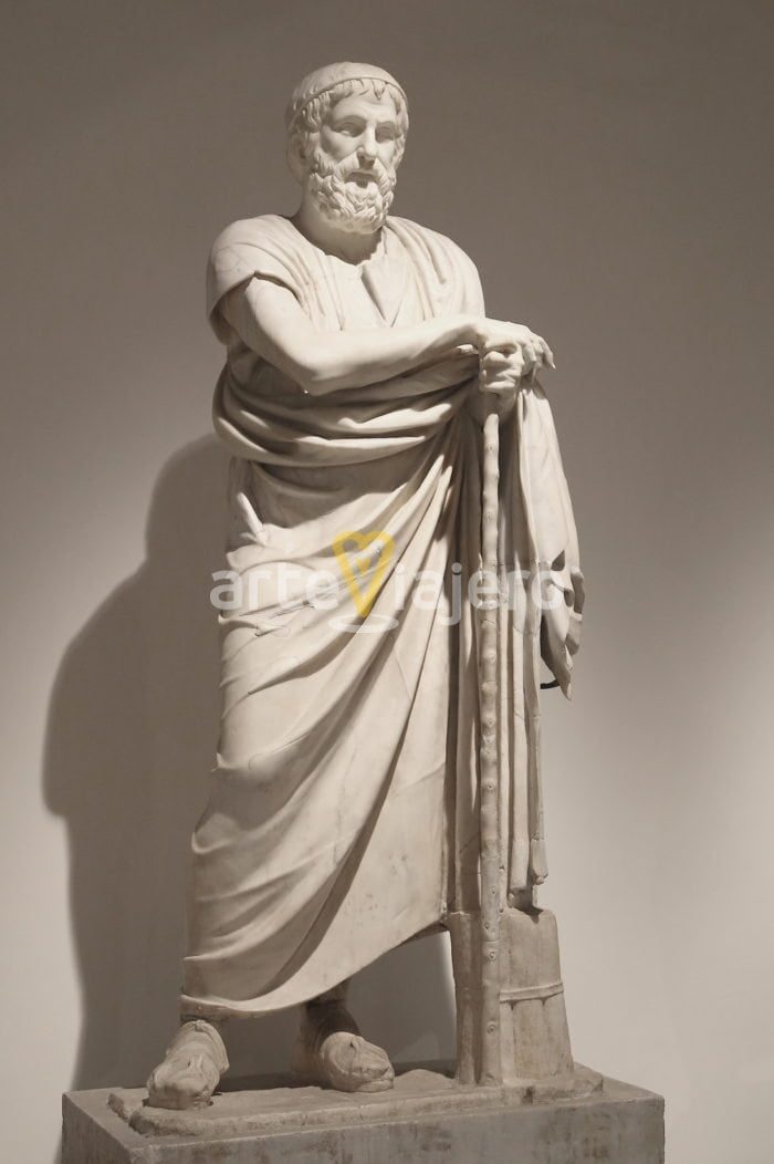 Estatua de Homero - ArteViajero