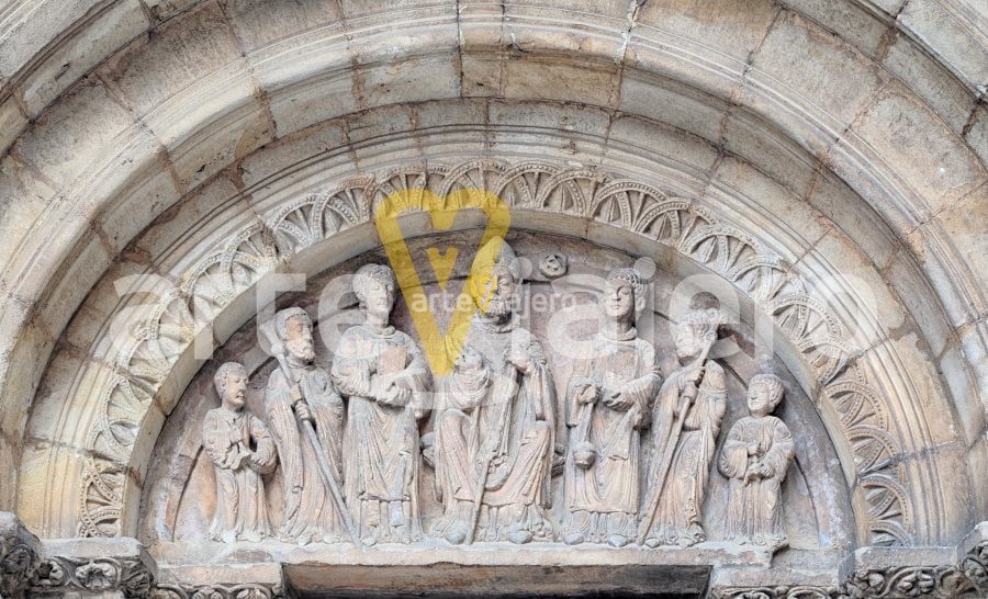 Tímpano de San Juan de Rabanera - ArteViajero