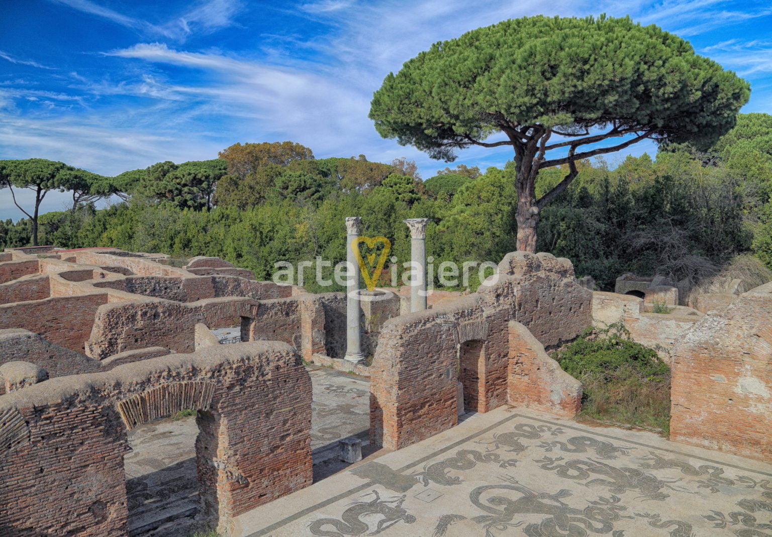 Ostia Antica - ArteViajero