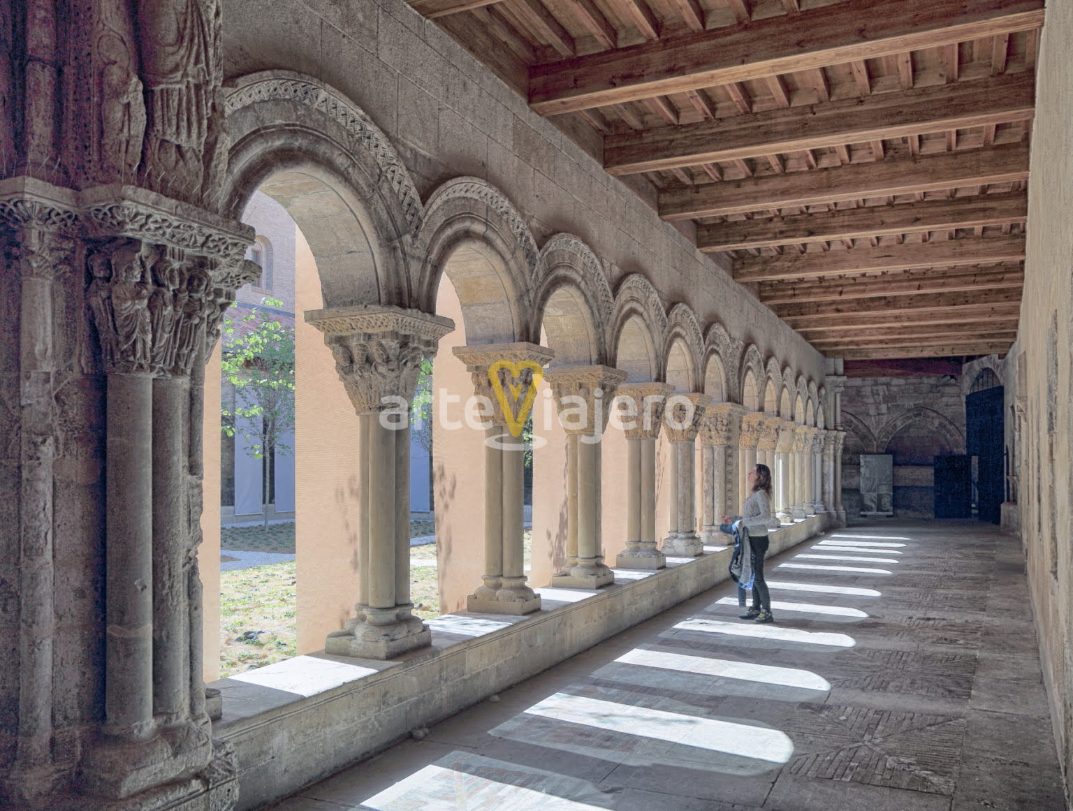 Claustro románico de la Catedral de Tudela - ArteViajero