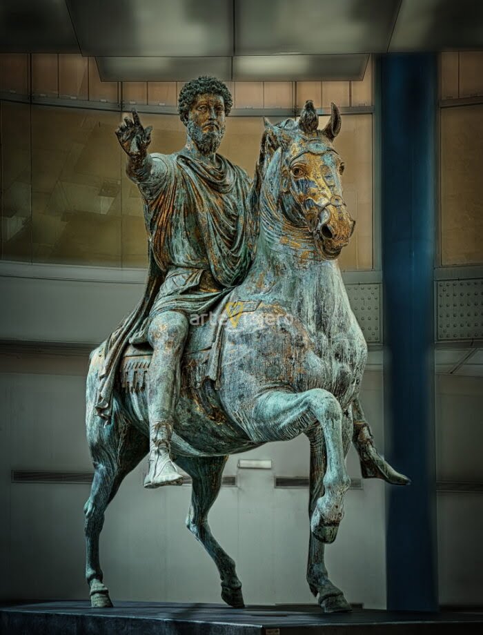 Estatua Ecuestre De Marco Aurelio En Roma Arteviajero