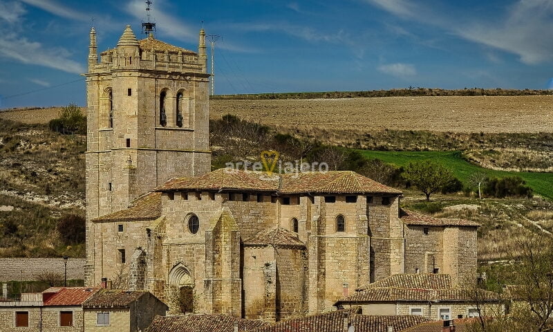 Castrillo de Murcia y su magnífica Iglesia con aspecto de Fortaleza ...