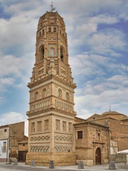 Torre mudéjar de Utebo: joya arquitectónica levantada en 1544
